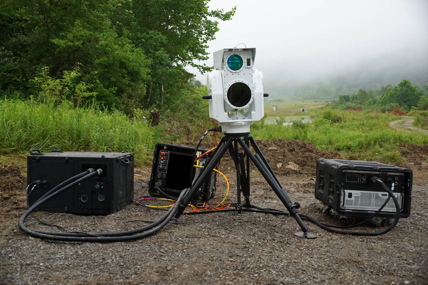 High-energy laser weapons target UAVs