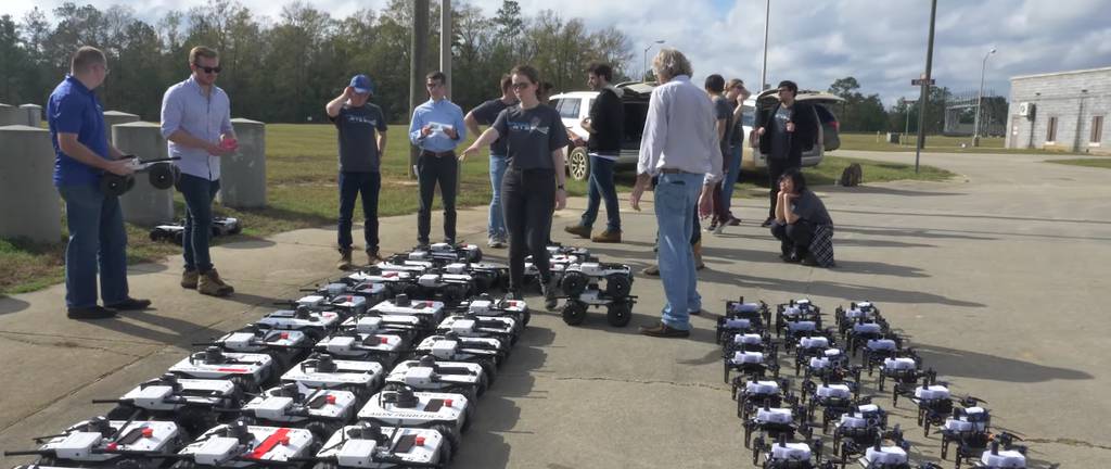 DARPA awards nine new contracts to foster drone swarm technology