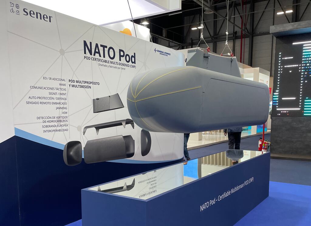 General Atomics, Spain’s Sener push sale of Reaper pods in Europe