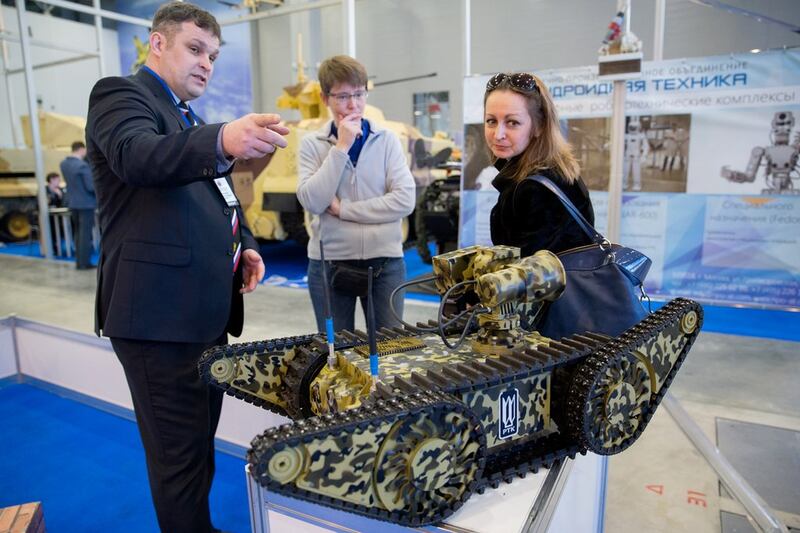 Russia wants universities to design robots for war